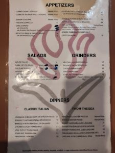 Roseland Apizza Menu (update November 2025)